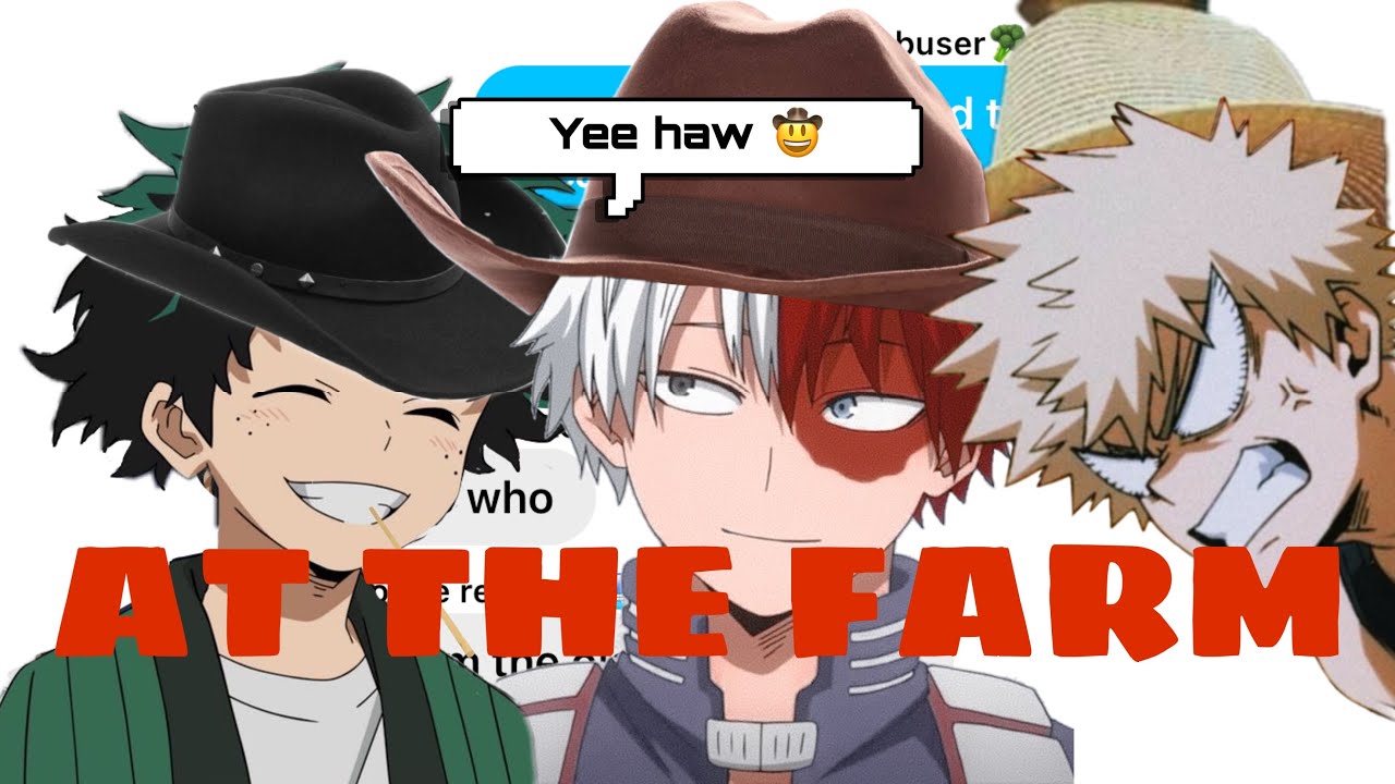 AT A FARM MHA KARDASHINS SPOOF| lyric prank?| •Ëm• - YouTube