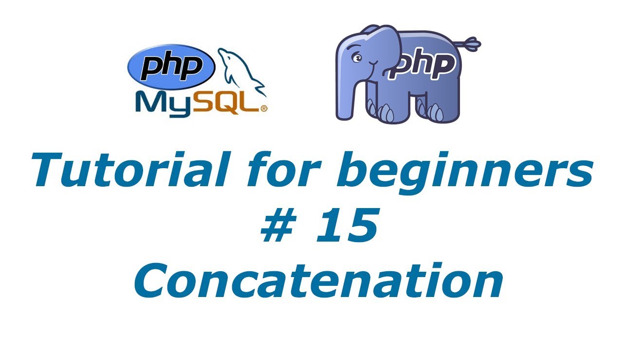 Php Tutorial 15 Concatenation Operators Btt Youtube