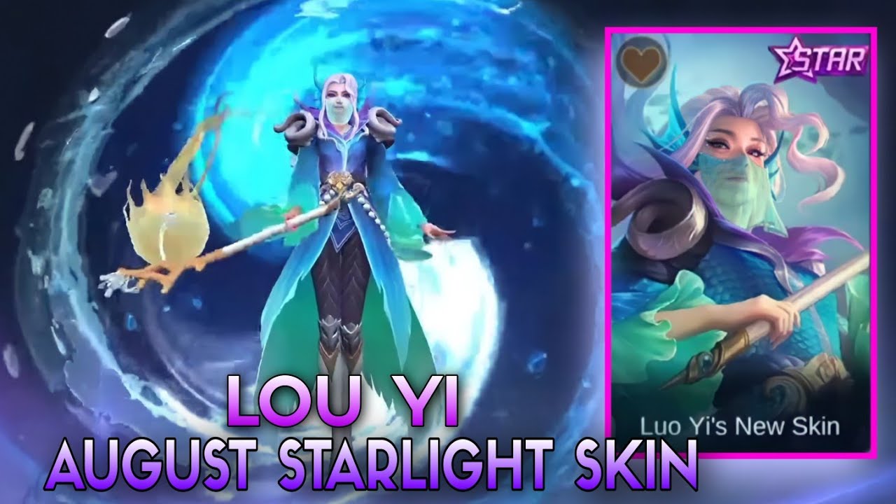 Lou Yi August Starlight Skin | Louyi Skin Animation | Lou Yi Starlight ...