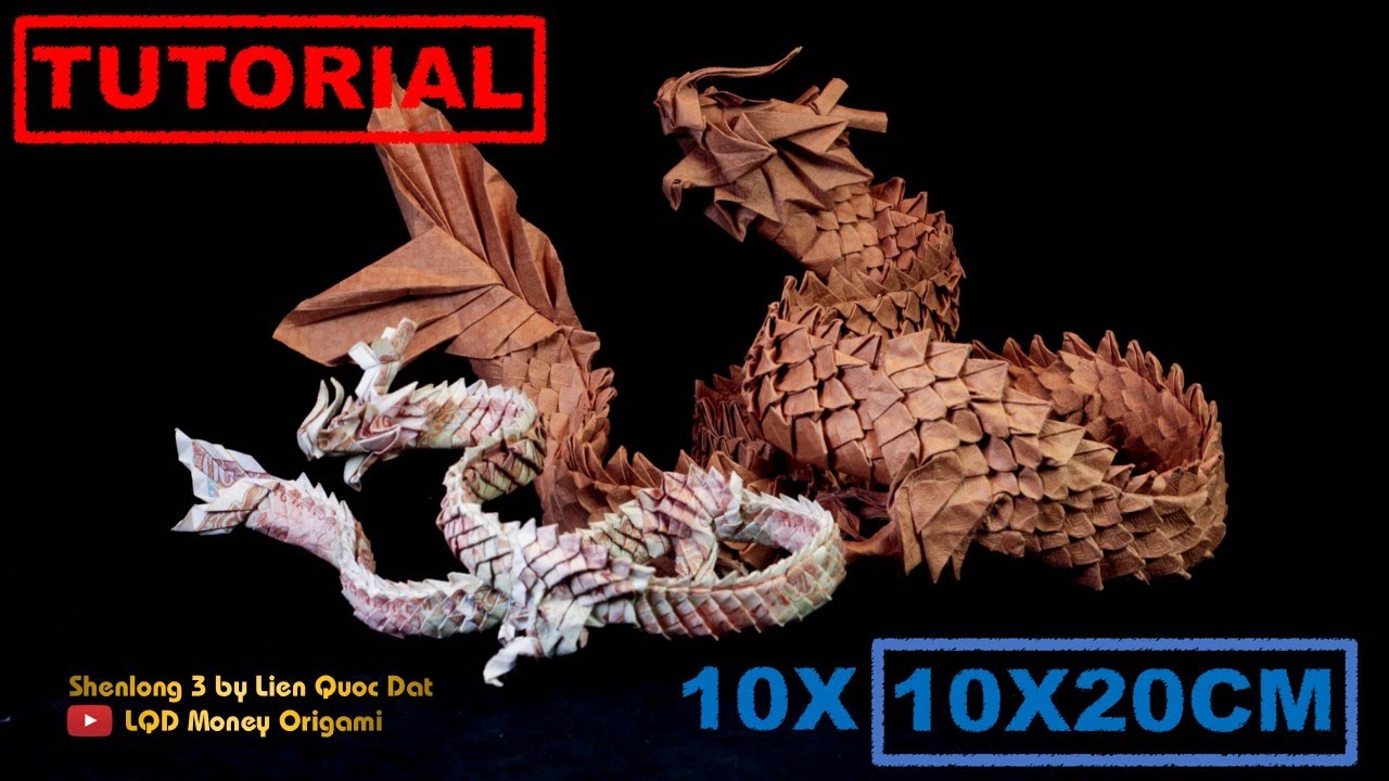 Shenlong 3 (Lien Quoc Dat) - LQD Money Origami - YouTube