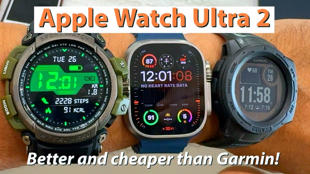 The Apple Watch Ultra 2 Smartwatch: Unboxing and Review - YouTube