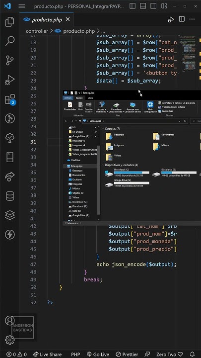 Integrar pasarela de pagos PayPal con PHP, MySQL y JS (MVC) - Parte 4 #Shorts - YouTube