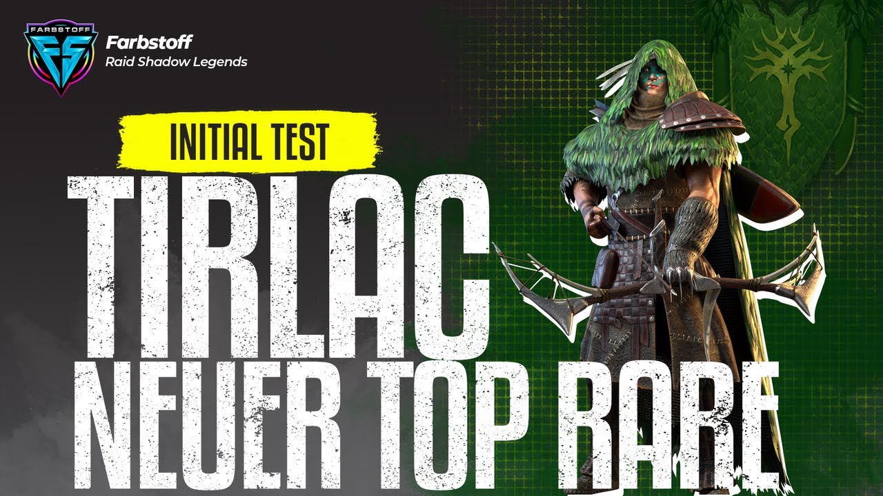 Tirlac - Der neue Maßstab bei den seltenen Supportern | Raid Shadow ...