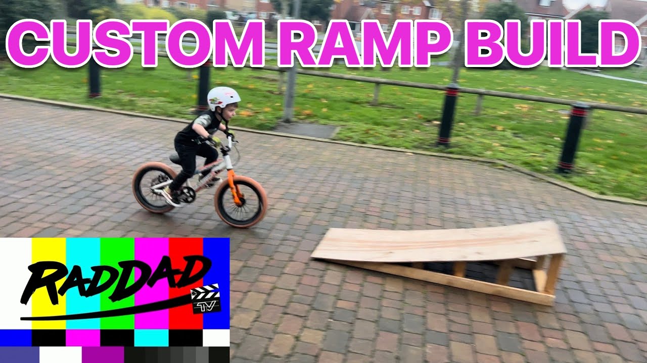 Custom ramp build and testing - YouTube