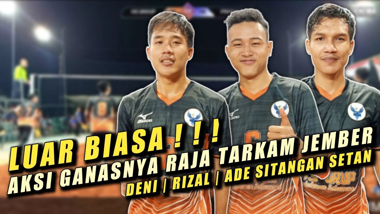 AKSI GANASNYA ADE SI TANGAN SETAN,DENI,RIZAL (HS GRUP) VS ALEX,GALIH CS ...