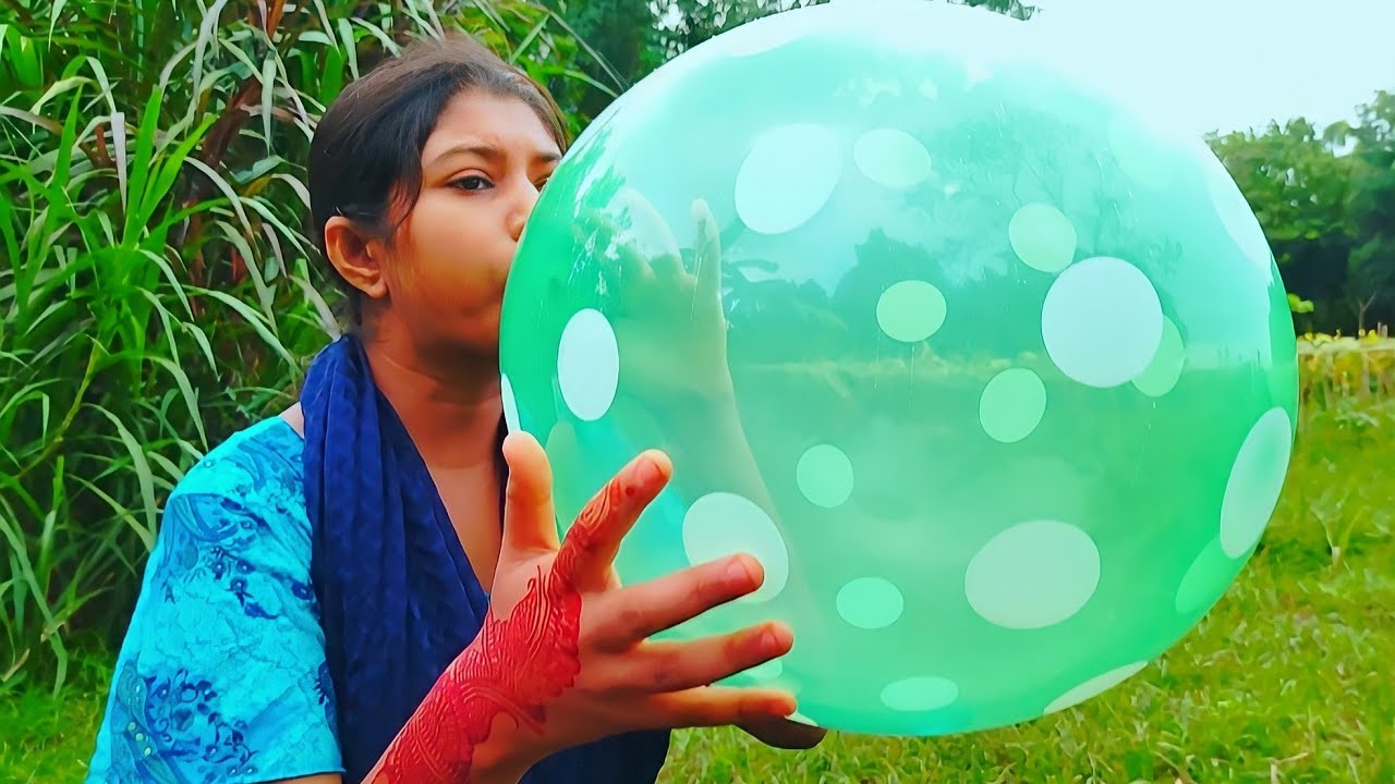Amazing Big Balloon Pop To Have Fun With Tanee.Part-487 - YouTube