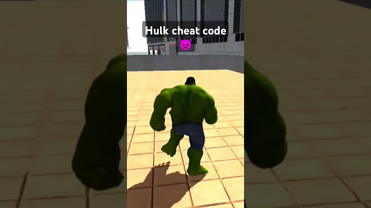 Hulk cheat code 👿 Indian bike driving 3D cheat codes #shortfeed #hulk#short - YouTube