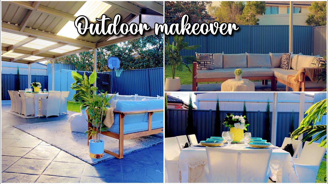 Outdoor Makeover | Ultimate Backyard Transformation 2024 - YouTube