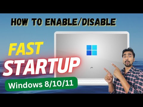 How To Enable/Disable Fast Startup in Windows 11/10/8? - YouTube