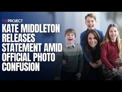 Kate Middleton Releases Statement Amid Official Photo Confusion - YouTube