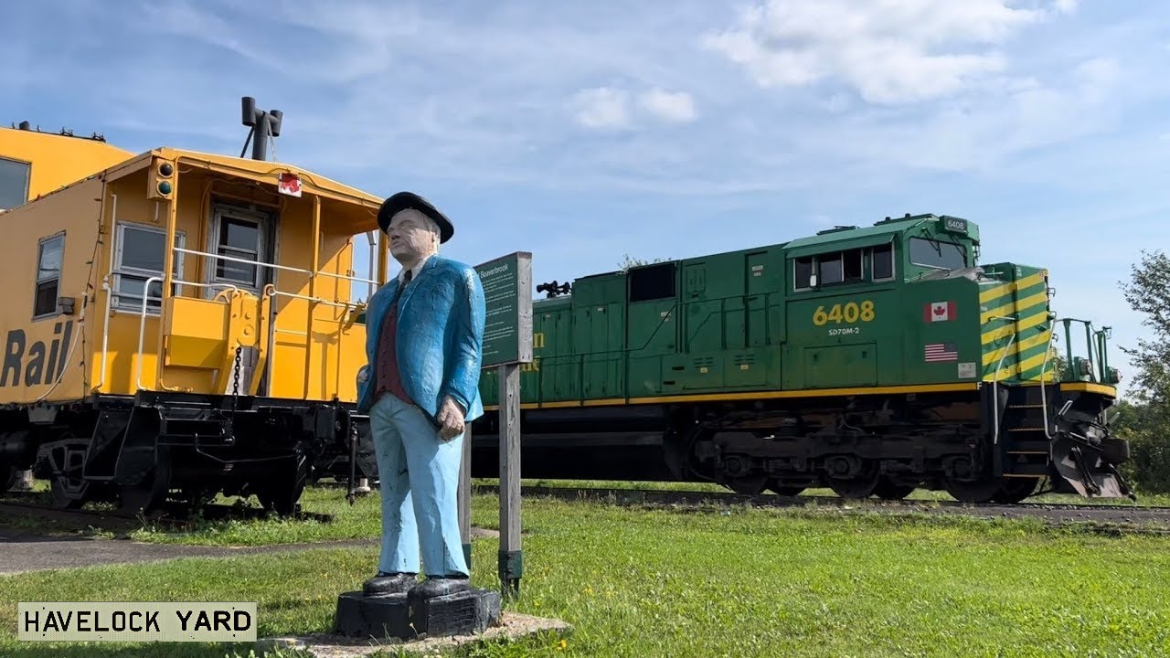 New Brunswick Southern Railway - YouTube