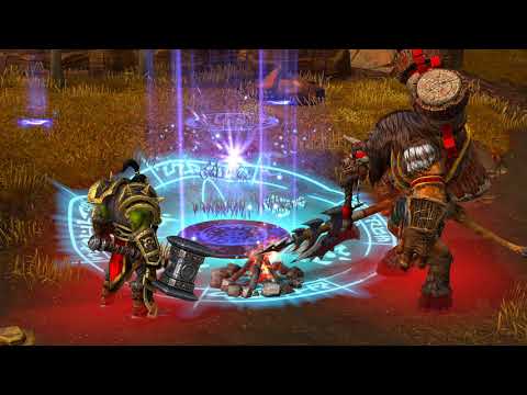 Warcraft 3: Reforged 4K - Orc Campaign Chapter 8 - By Demons be Driven ...