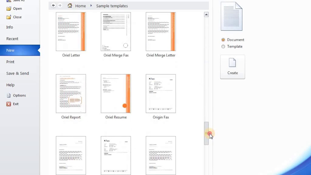 ms word file menu day 2 - YouTube