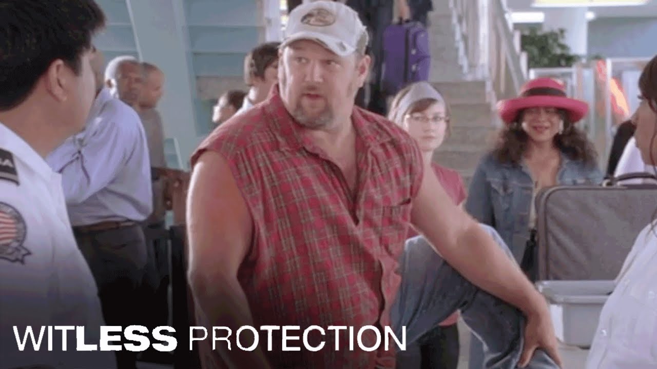 'Airport Security' Scene | Witless Protection - YouTube