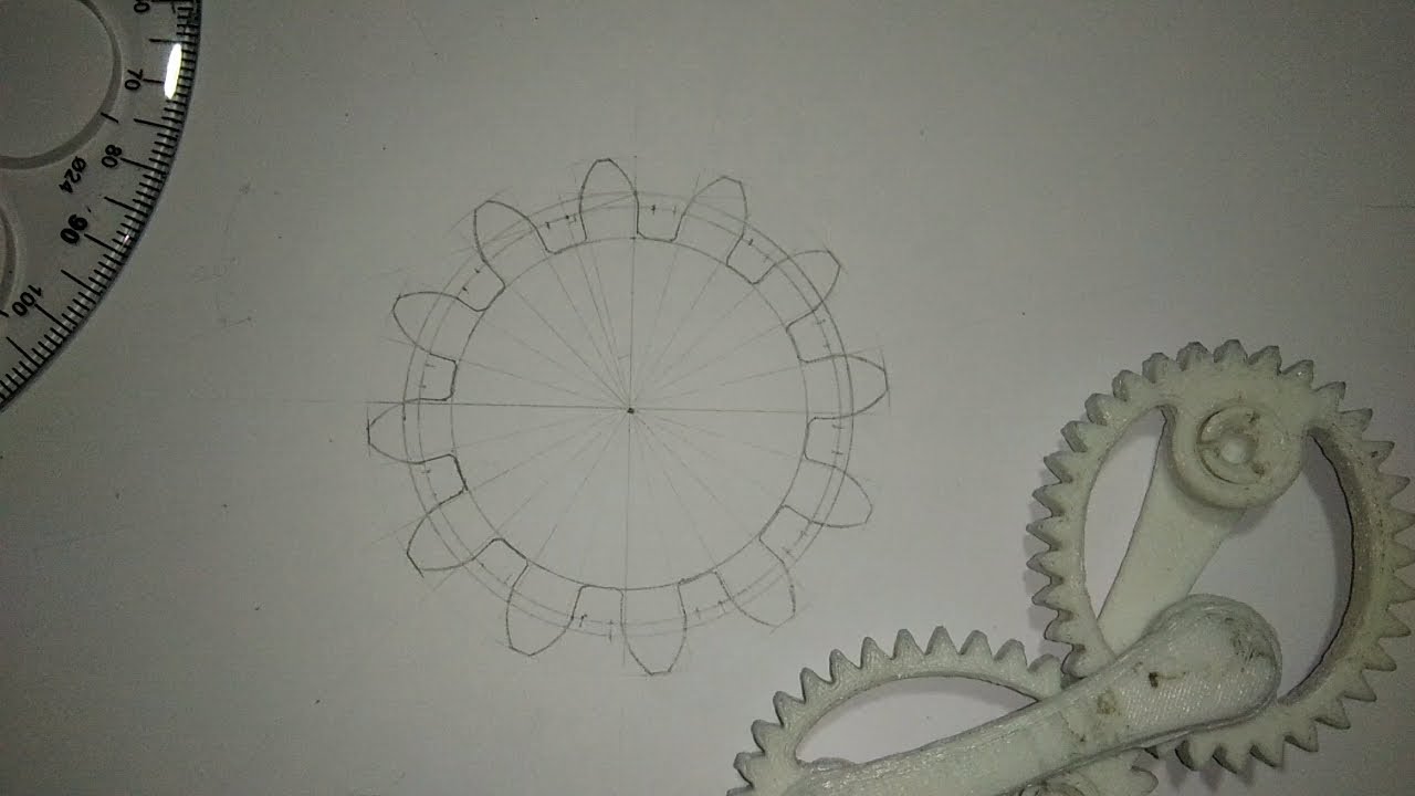 Gear design 2 with accurate procedures . - YouTube