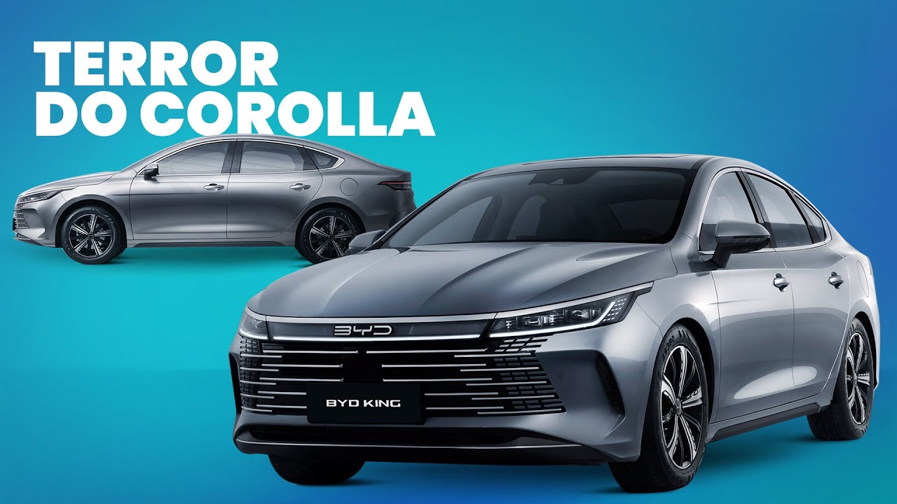 BYD KING vai para cima do COROLLA fazendo 26 KM/L - YouTube
