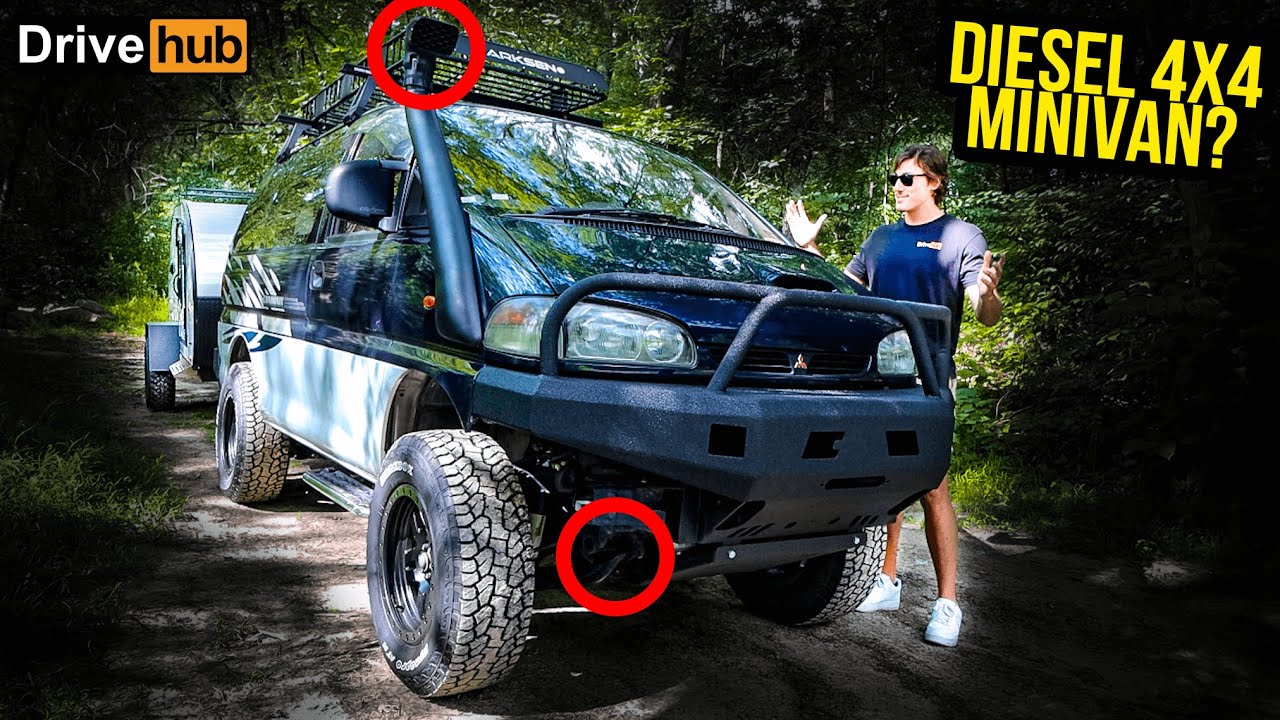 The COOLEST MINIVAN You've Ever Seen! | DriveHub - YouTube