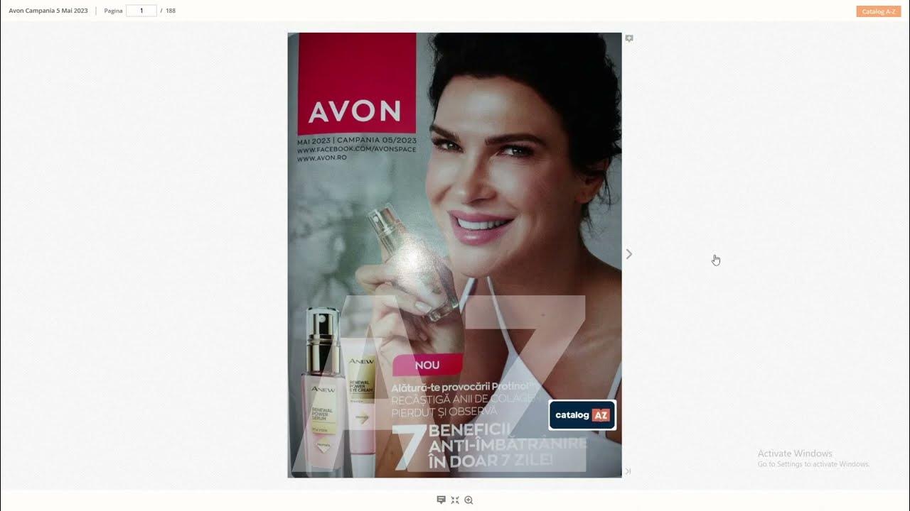 Catalogul lunii mai AVON 5/2023!!Tu stii ce produse intra la oferta ?Hai sa vedem !!!😍😍😍 - YouTube