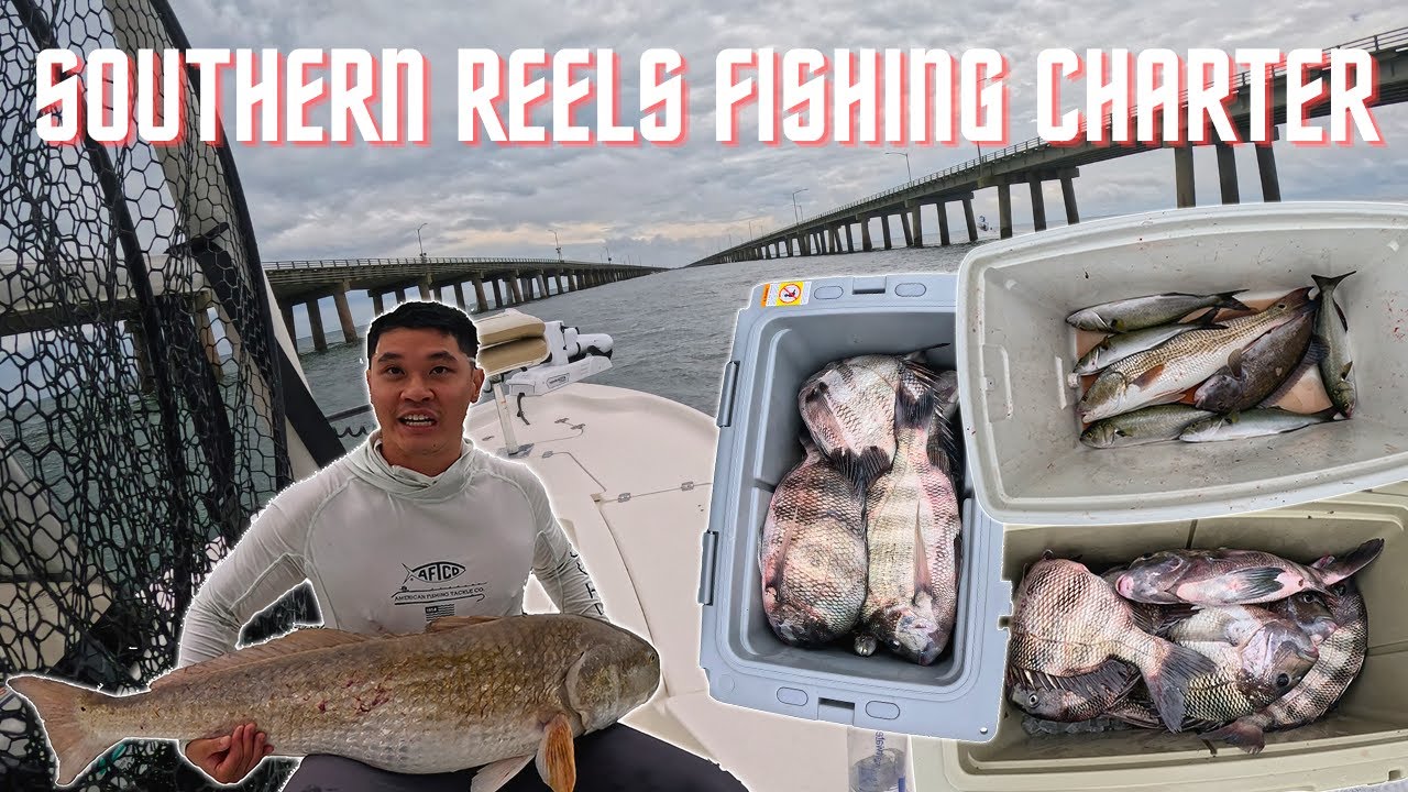 Southern Reels Fishing Charter Pt 1 | Chesapeake Bay VA (Red Drum ...