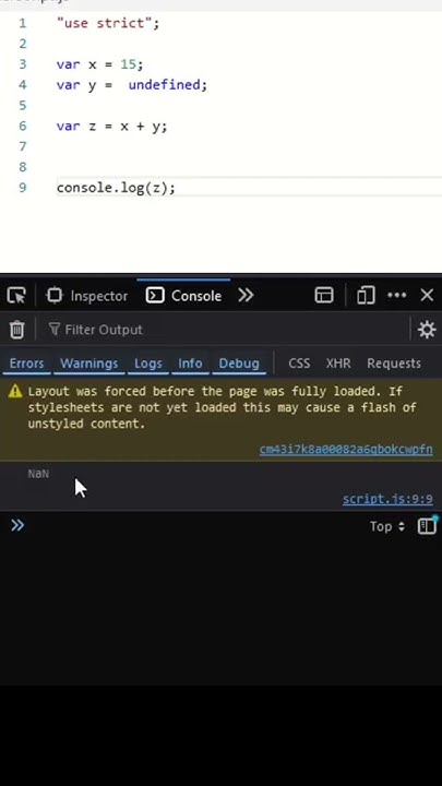 Adding a number to null or undefined JavaScript #coding #javascript #programming #education ...
