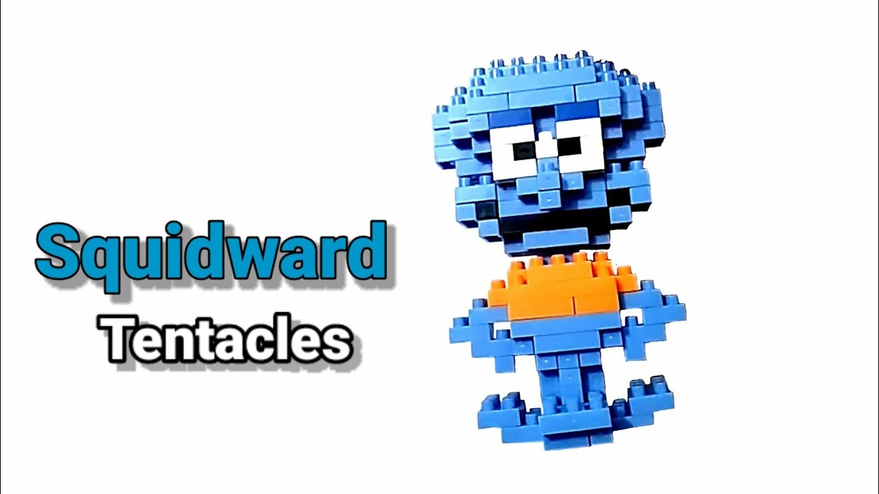 Building Squidward tentacles bricks - YouTube