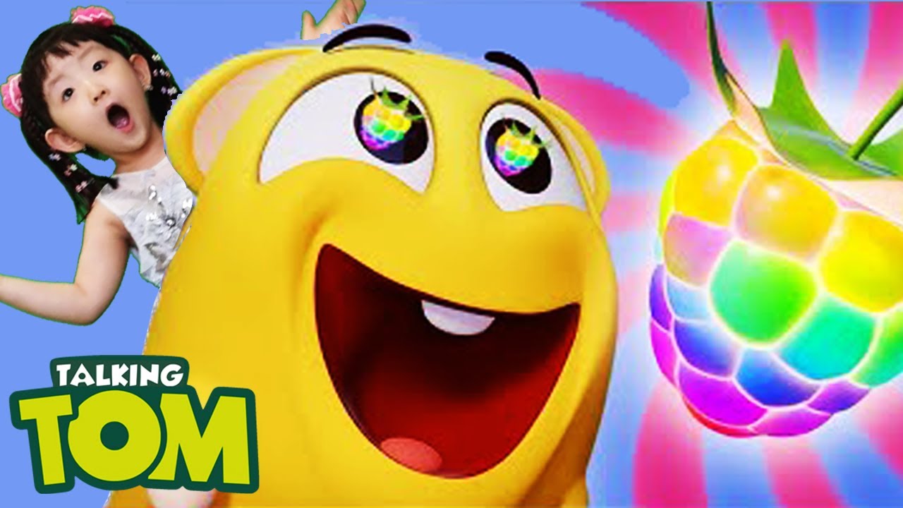 Talking Tom Friends in REAL LIFE - 🍓 The Magic Berry and more Kate ...