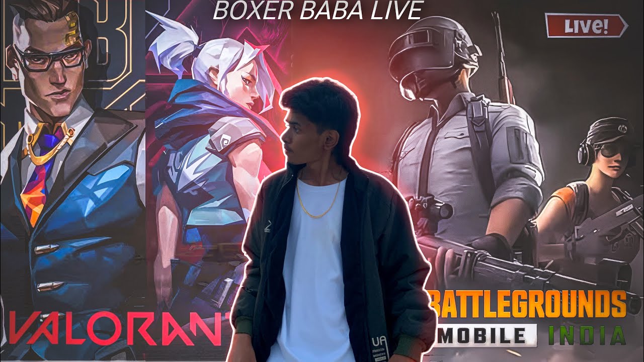 VALORANT 5v5 | BGMI DONE | BOXER BABA LIVE #bgmi #bgmilive #valorant ...