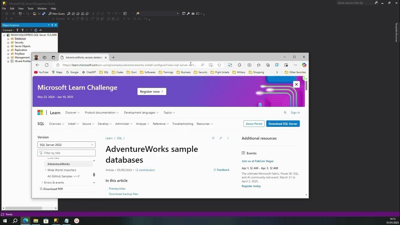 How to restore, import or add database to SQL Server Ep1 - YouTube