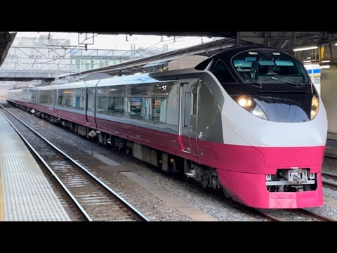 リバイバル塗装第2陣出場！【E657系K12編成 KY出場回送】E657系ｶﾂK12編成（フレッシュひたち色リバイバル塗装・赤色）が小山駅14番線を通過するシーン（回8725M）2023.2. ...