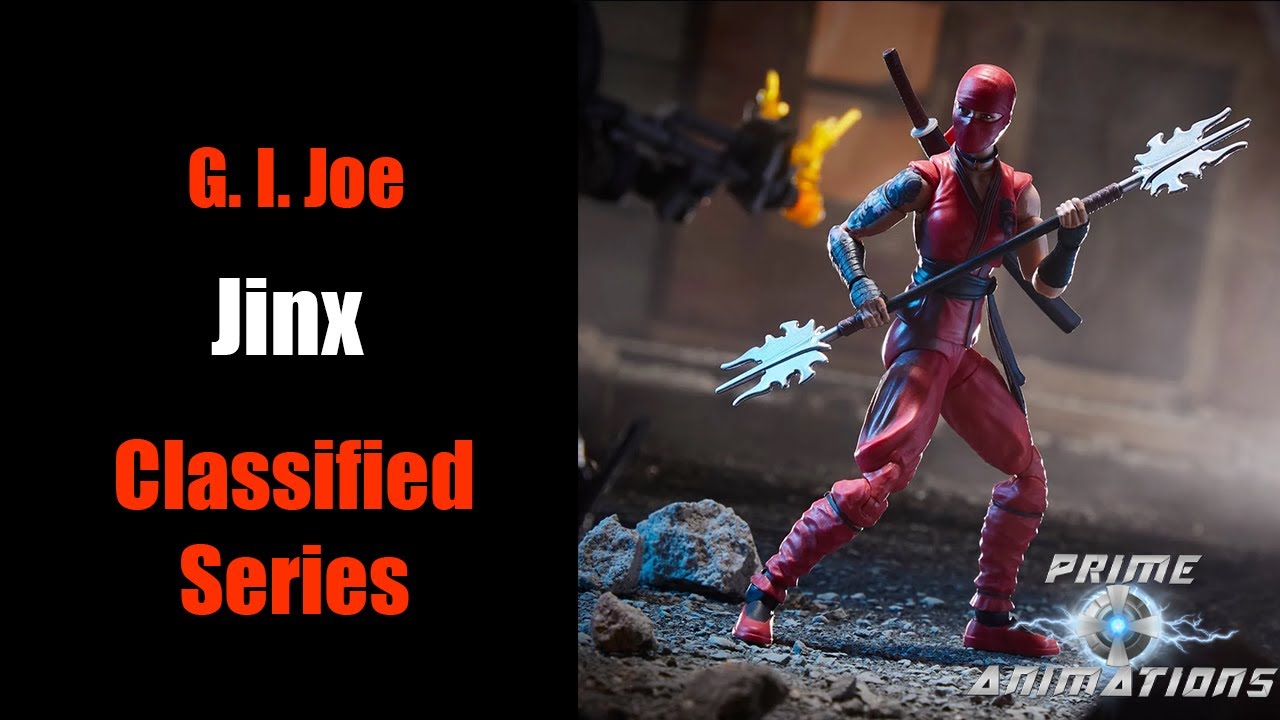G.I. Joe Jinx Classified Series AF Review - YouTube