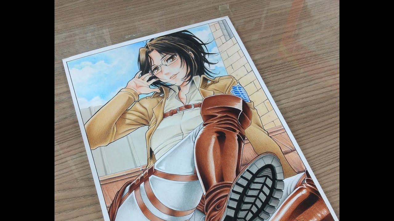 Speed Drawing Hange Zoë - Drawing Challenger/Collab | Shingeki no ...