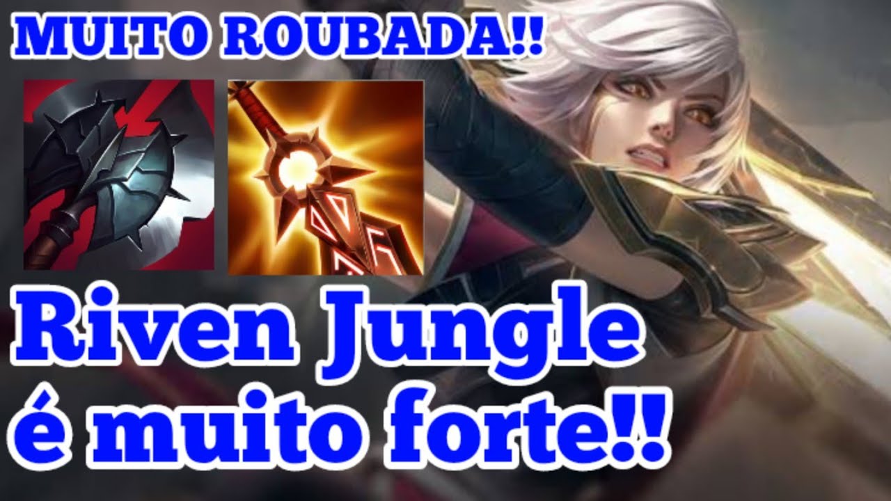 A melhor Build de Riven Jungle!! - Wild Rift - YouTube