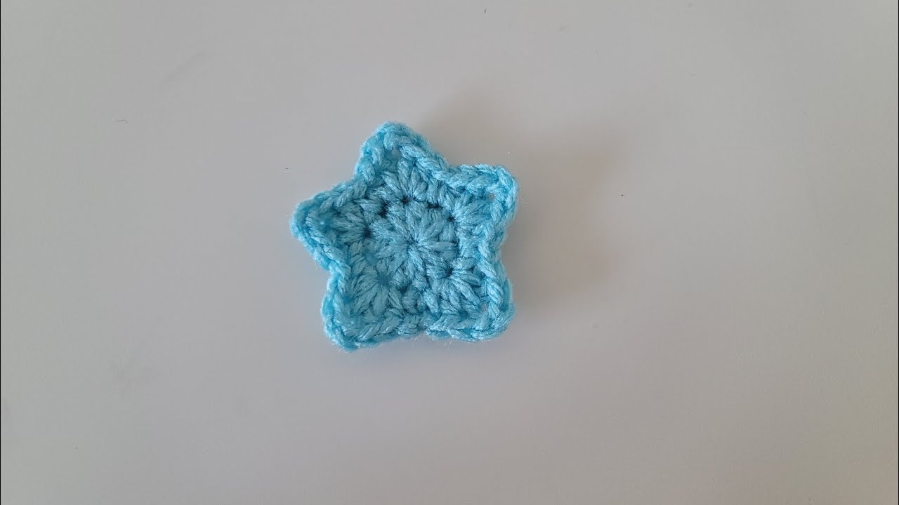How To Crochet A Star 💫 - YouTube