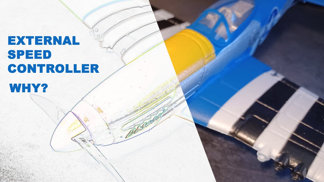 Onboard 5A ESC vs external 7A ESC - YouTube
