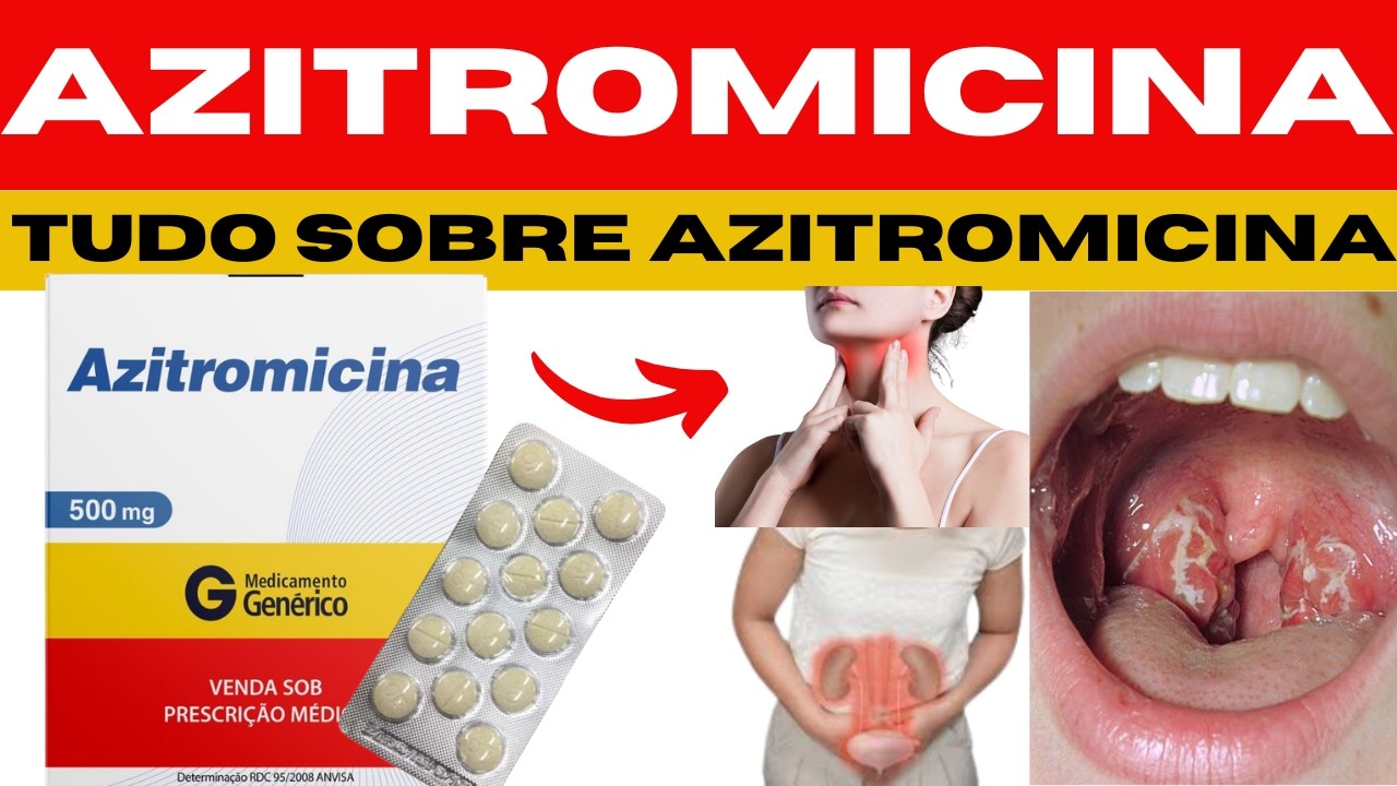 AZITROMICINA - (PARA QUE SERVE, COMO TOMAR, EFEITOS COLATERAIS) - TUDO ...
