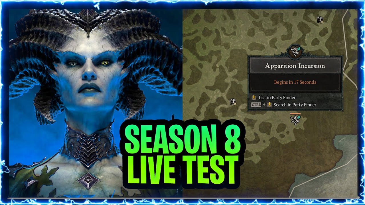 🔴( ͡° ͜ʖ ͡°) SEASON 8 EARLY! D4 Helpful Streamer Ask Anything! !uniques ...