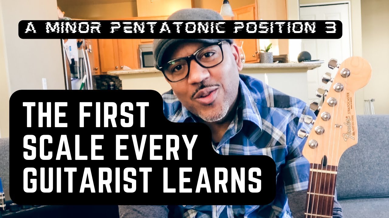 Beginner Guitar Lesson The First Scale every Guitarist learns (A minor ...