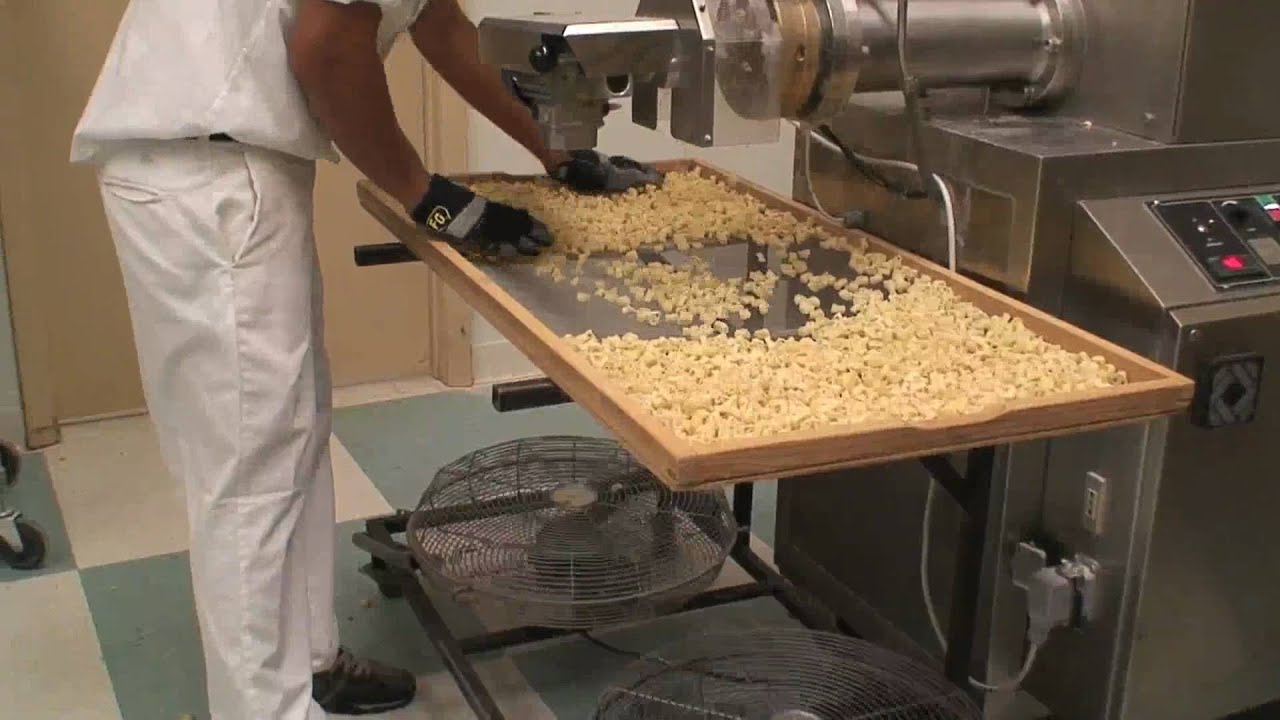 pasta manufacturing final - YouTube