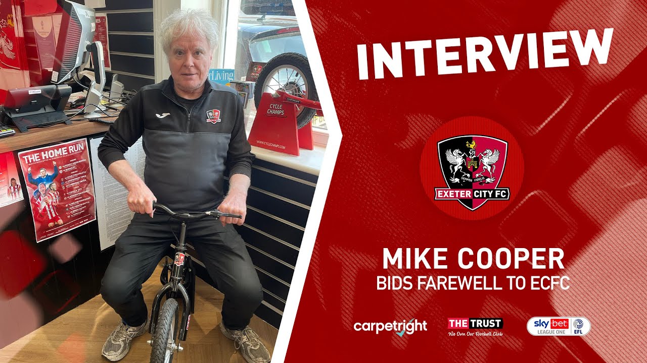 💬 Thank You, Mike Cooper! | Exeter City Football Club - YouTube