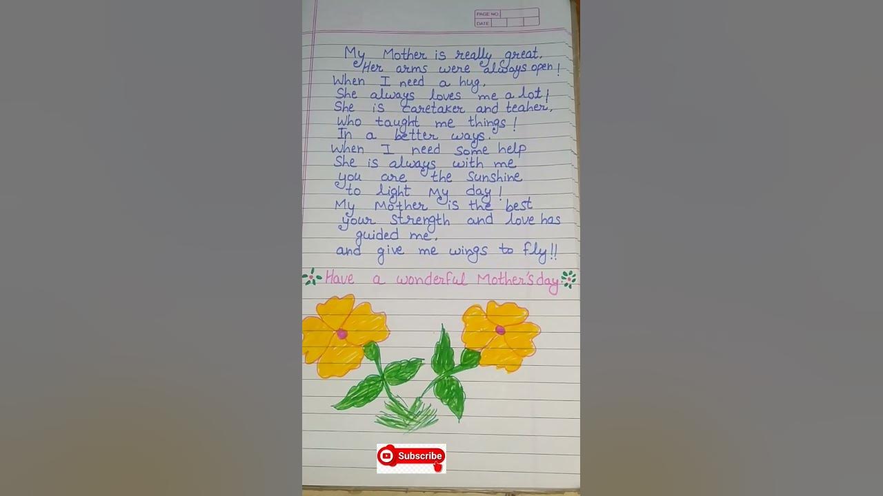 Poem On Mother In English Poem On Mother s Day Mother s Day Poem poem-on-mother-in-english-poem-on-mother-s-day-mother-s-day-poem