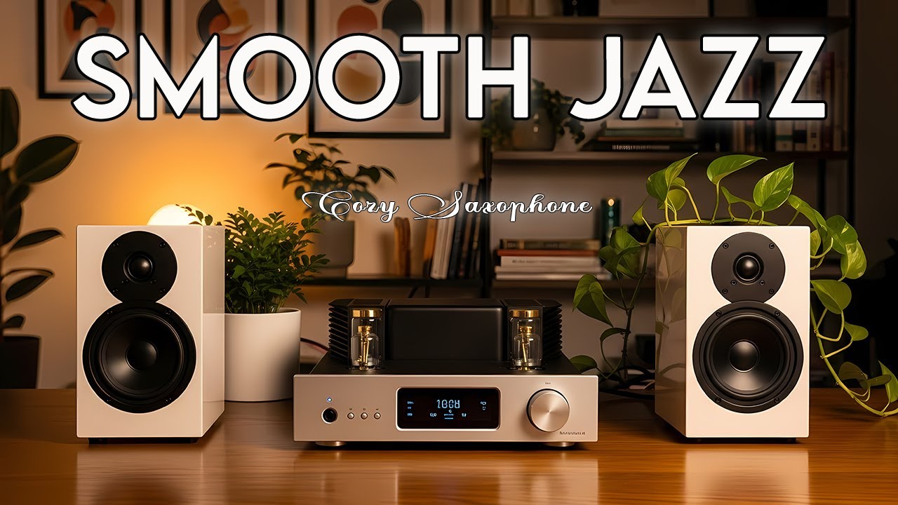 Soft Sax Echoes After Dark ☕🎷 Soulful Guitar Lounge for Deep Ease ...