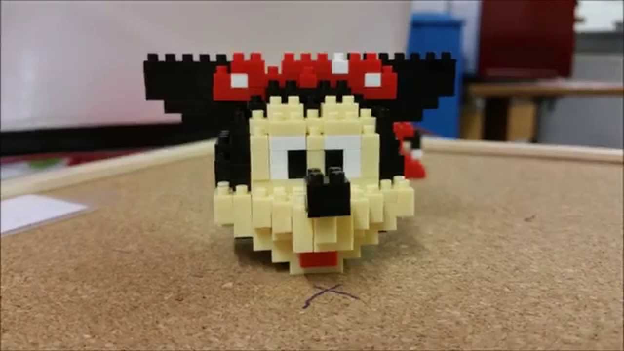 Minnie Mouse LOZ Blocks Build - YouTube