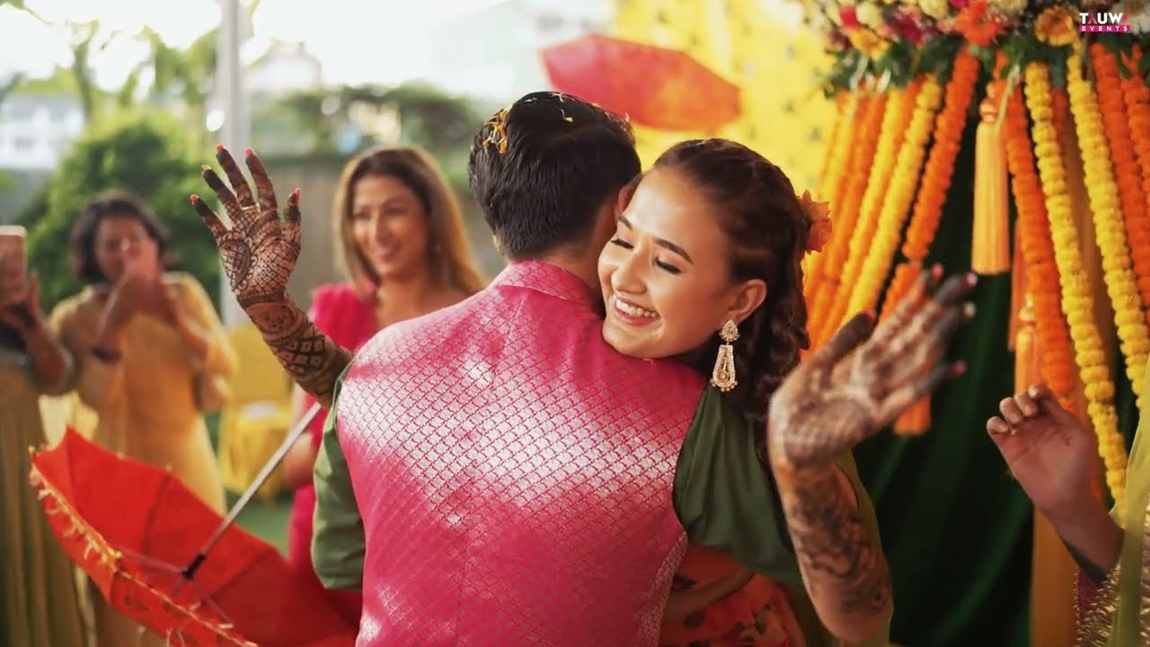 Sunisha's Mehendi Raj & Sunisha Wedding ft. Raj Acharya Sunisha ...