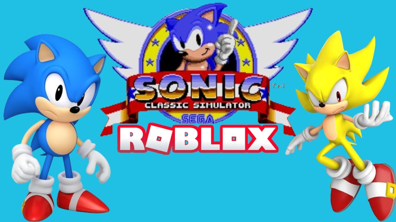 🌀 ROBLOX SONIC CLASSIC SIMULATOR: Reviva a Magia Clássica do Ouriço ...