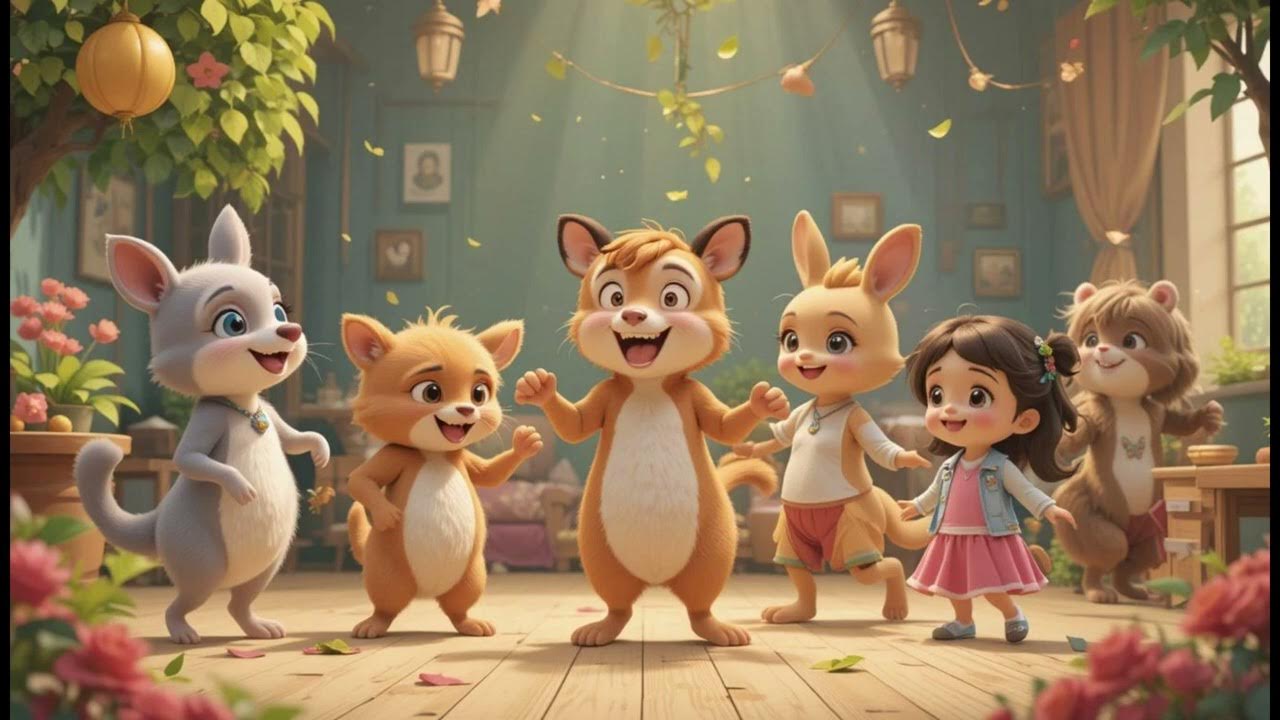 Move like animals song for kids - YouTube