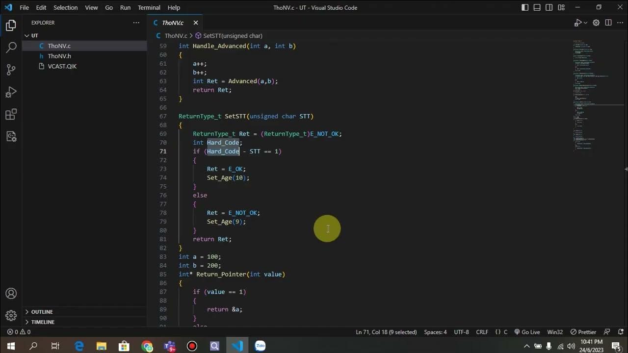 04 Probe Points thêm code trong VCAST [ Vector CAST ] - YouTube