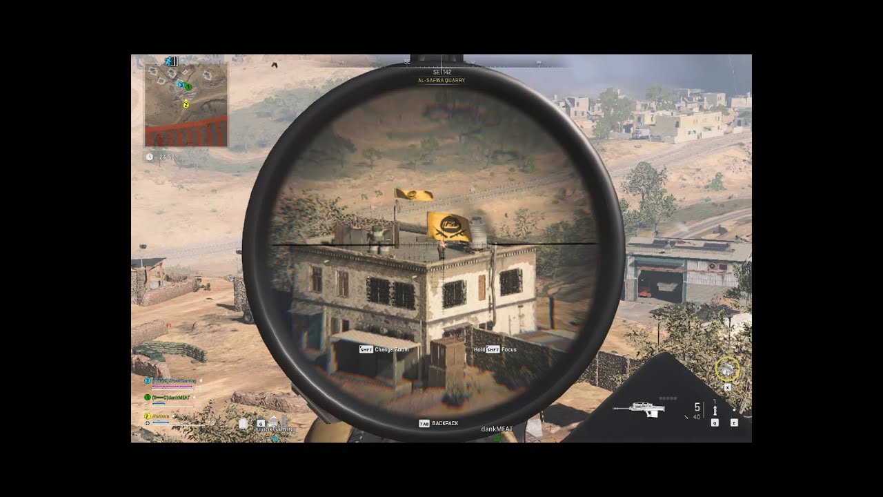 Call of Duty WZ 2.0 Long Distance Sniper Kill - YouTube