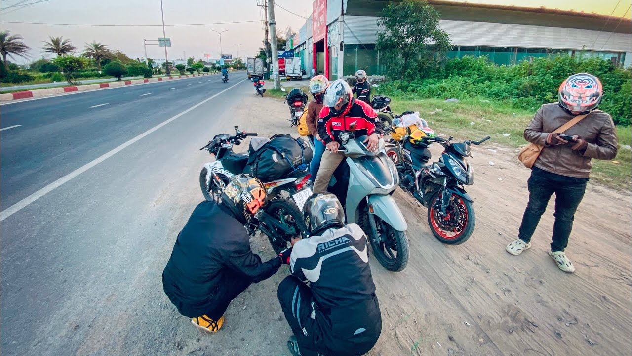 Hà Tĩnh - Đà lạt 1080km trong ngày nhưng ko thành ( lội đèo Cả giấc khuya lạnh sống lưng lắm ...