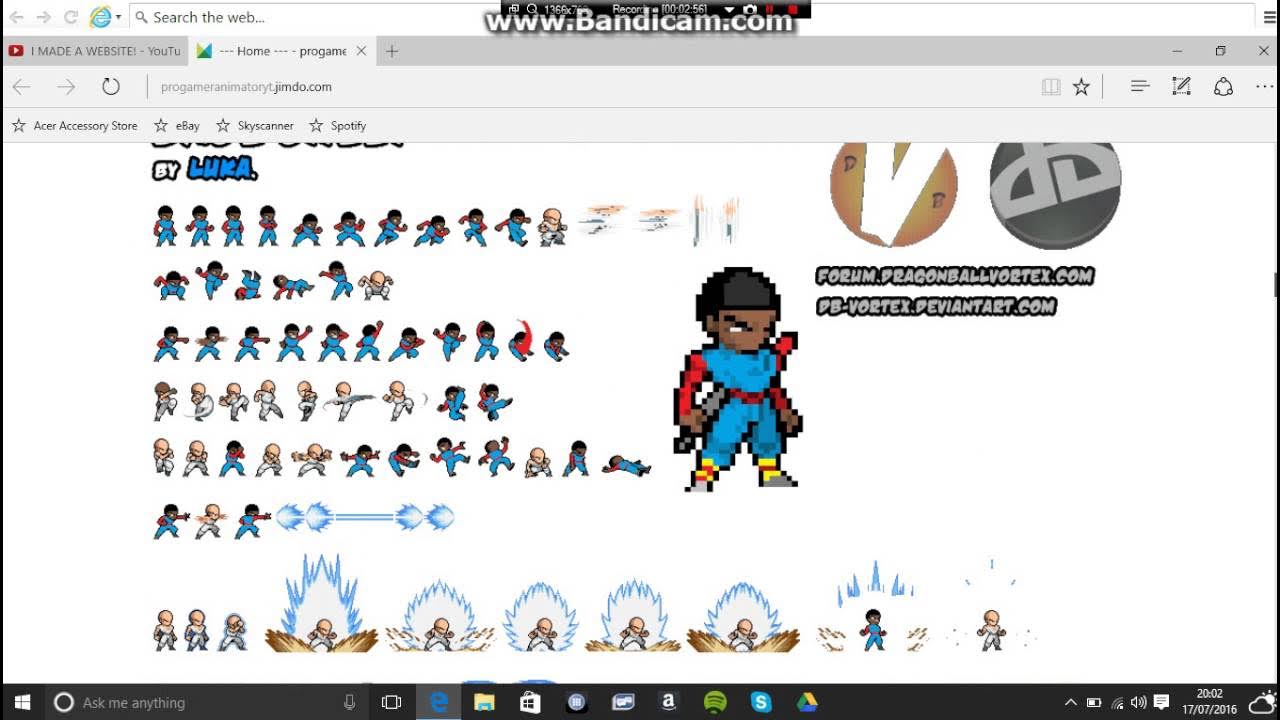 Pivot and sprite animations tutorial 1: Getting sprites - YouTube