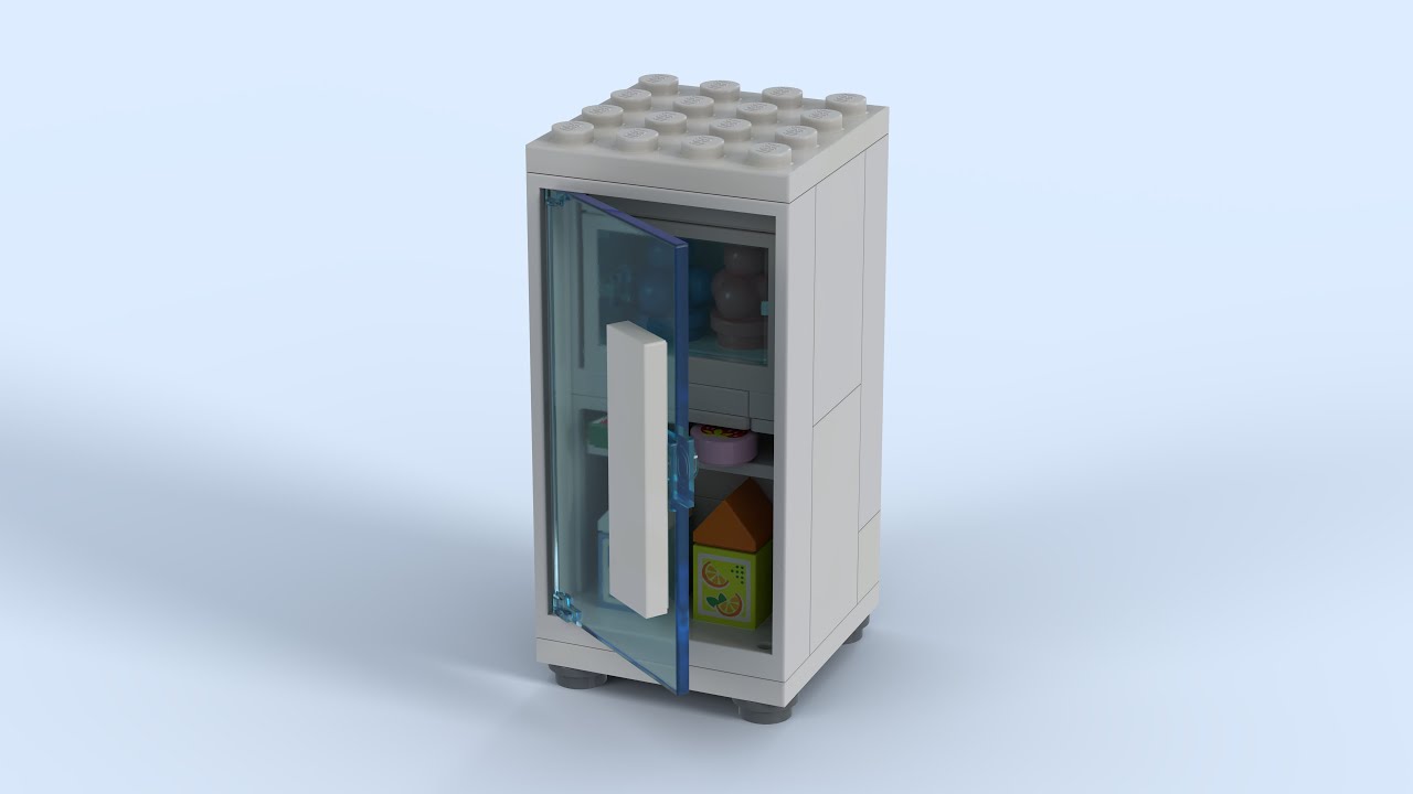 LEGO "Refrigerator" Tutorial - YouTube